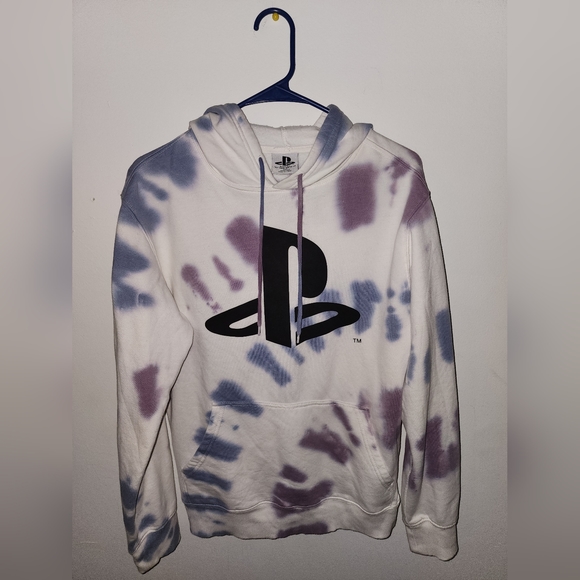 Sony | Shirts | Sony Playstation Mens Tie Dye Graphic Hoodie | Poshmark
